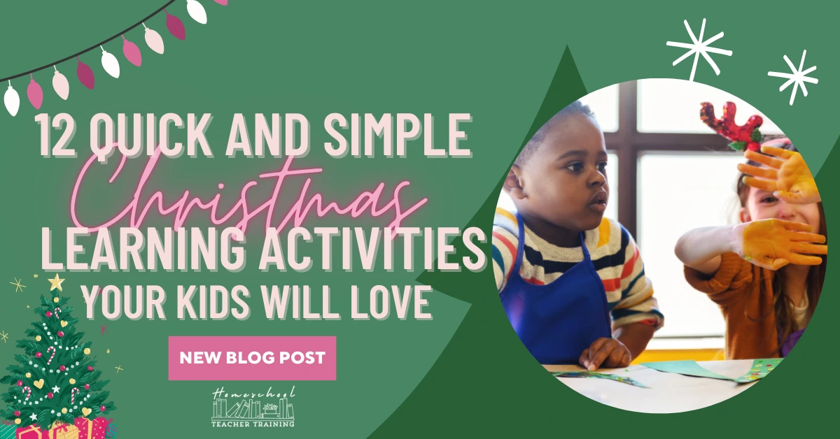 12 Quick and Simple Christmas Learning Activities Your Kids Will Love ...